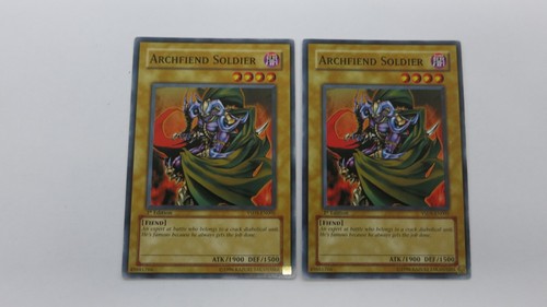 2x ARCHFIEND SOLDIER YSDS-EN005 MONSTER CARD 1ST EDITION COMMON YUGIOH ...