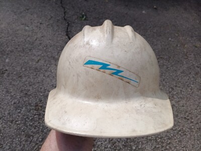 Vintage Bullard Hard Hat Model 502? Hard Boiled, White No Liner See ...