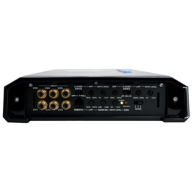 SOUNDSTREAM T5.2500DL 2500 WATT 5 CHANNEL AMPLIFIER CLASS A/B CAR AUDIO ...