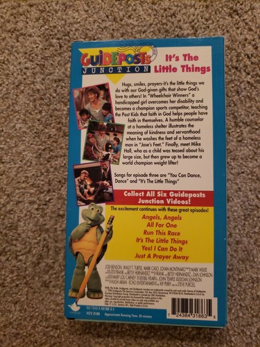 Guideposts Junction VHS Angels, Angels Topics: Disabilities, Kindness ...