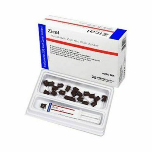 3 X Dental Zical Automix ZOE Antimicrobial Medicated Root Canal Sealant ...