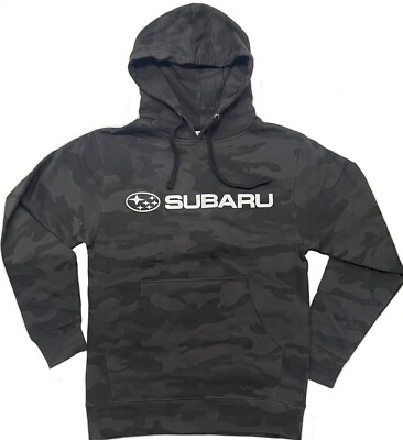Subaru Logo Black Camo Pullover Forester Impreza WRX STI Hoodie NEW ...