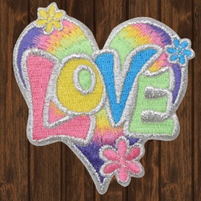 Love Embroidered Patch — Iron On | eBay