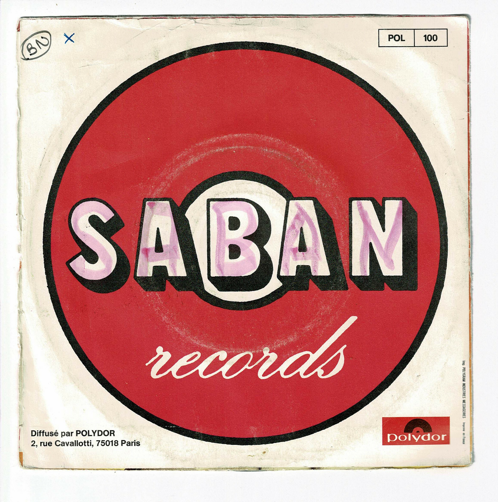 Basf Film Série TV Vinyl 45 RPM 7 " Subject Musical - L'Emotion Intact ...