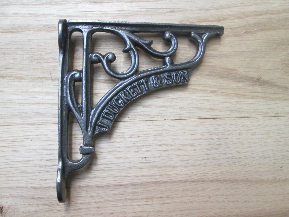 1 x 6"/150mm VINTAGE TRADITIONAL OLD STYLE SHELF BRACKETS BRACKET CAST ...