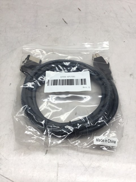 Epson USB Plus Power Cable 6ft Dark Gray Epsn-6pusbg for sale online | eBay