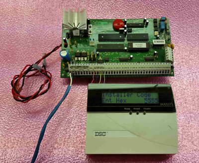 Control Panels & Keypads - Burglar And Fire Alarm Keypad