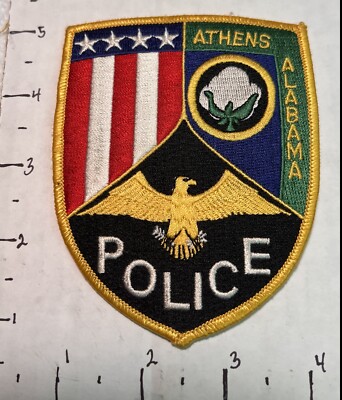 Athens Alabama Police Department Patch! | eBay