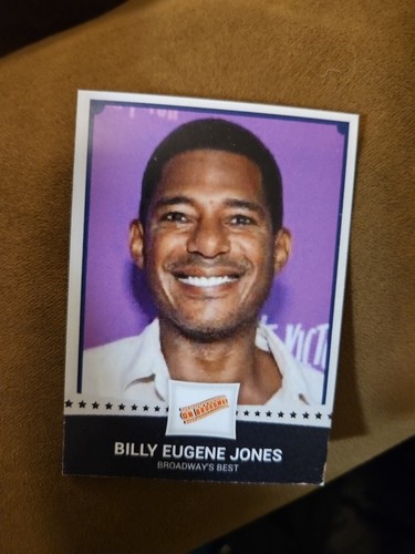 Billy Eugene Jones Custom Card - Broadway's Best | eBay