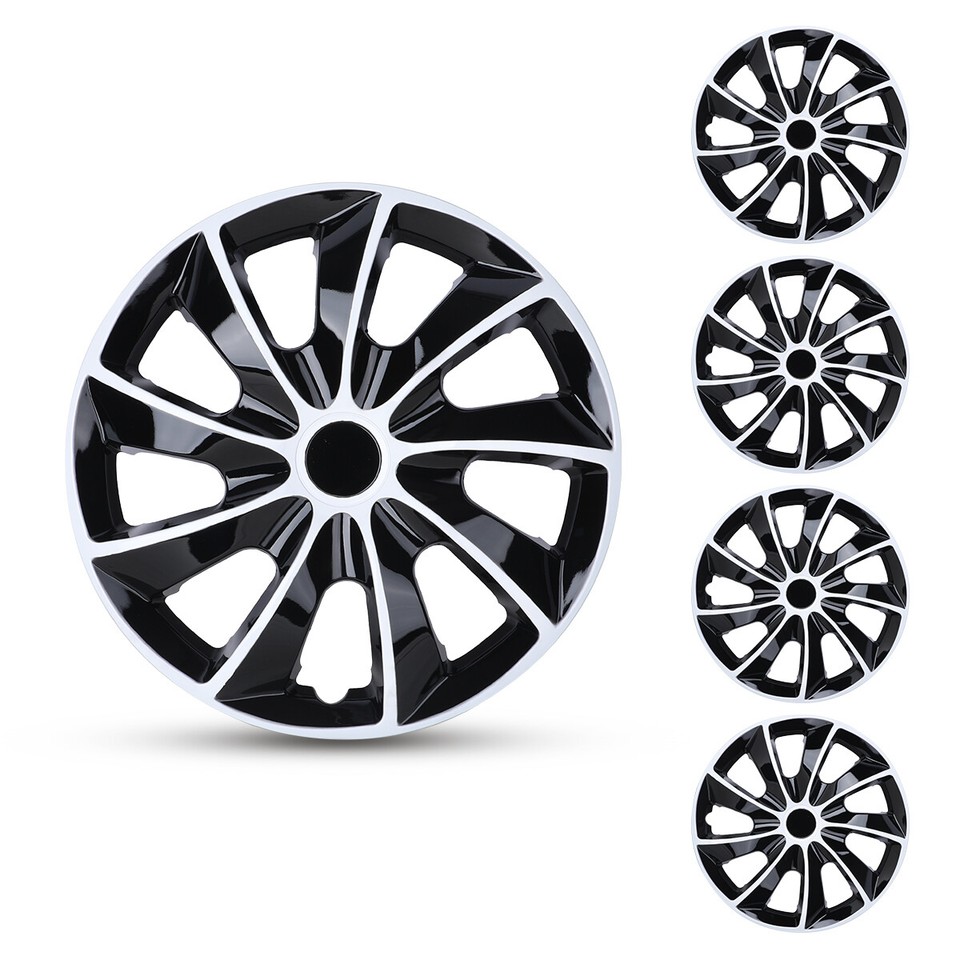 17" Inch 4-Pack Wheel Covers Full Rim Snap On Hubcaps for R17 Tire ...
