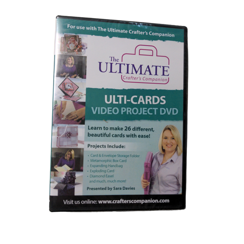 The Ultimate Crafter's Companion- Ulti-cards Video Project DVD | eBay