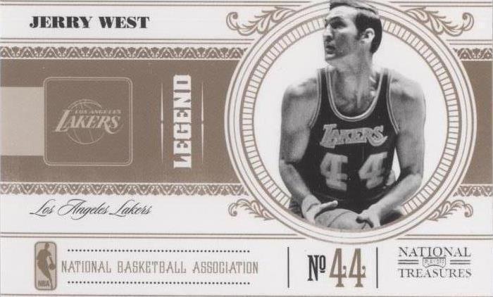 2010-11 Playoff National Treasures - Legend Jerry West #134 /99 for ...