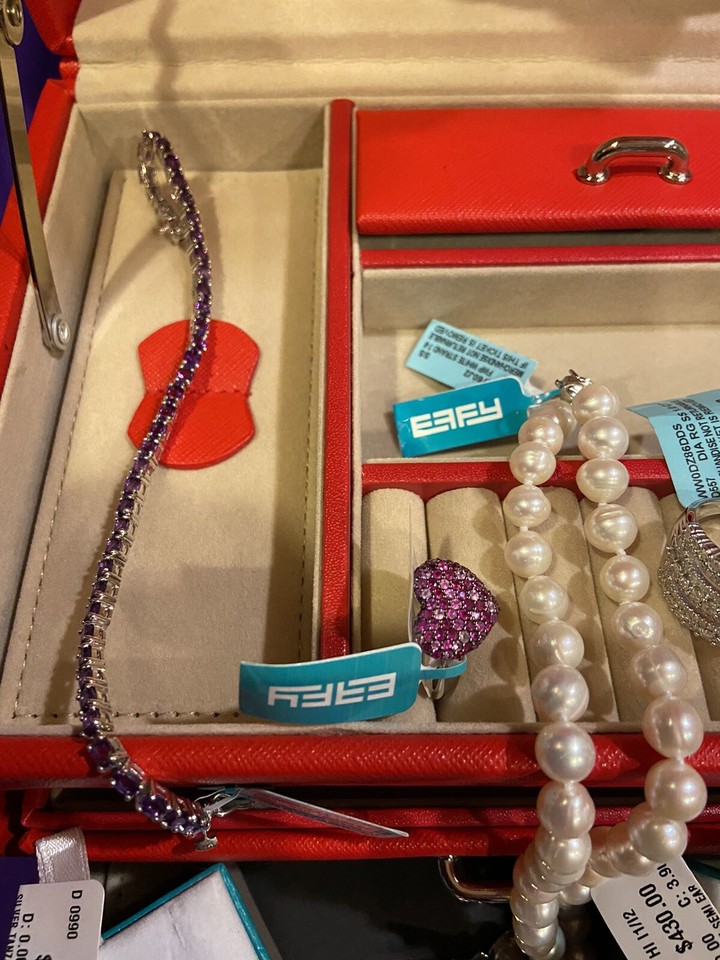 NEW! EXQUISITE EFFY ASSORTMENT SET! GREAT GIFTS! EARRINGS, RINGS & MORE ...