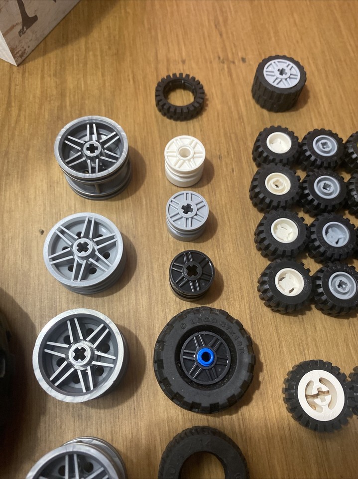 HUGE LOT LEGO TIRES WHEELS VARIOUS SIZES | eBay