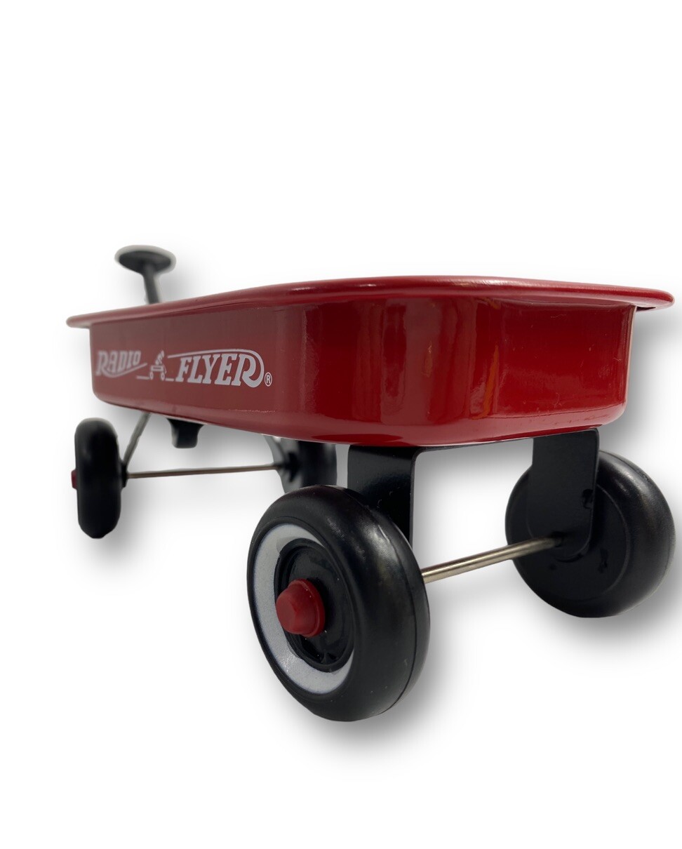 Red Miniature RADIO FLYER Toy Wagon 7” long to scale vintage great ...