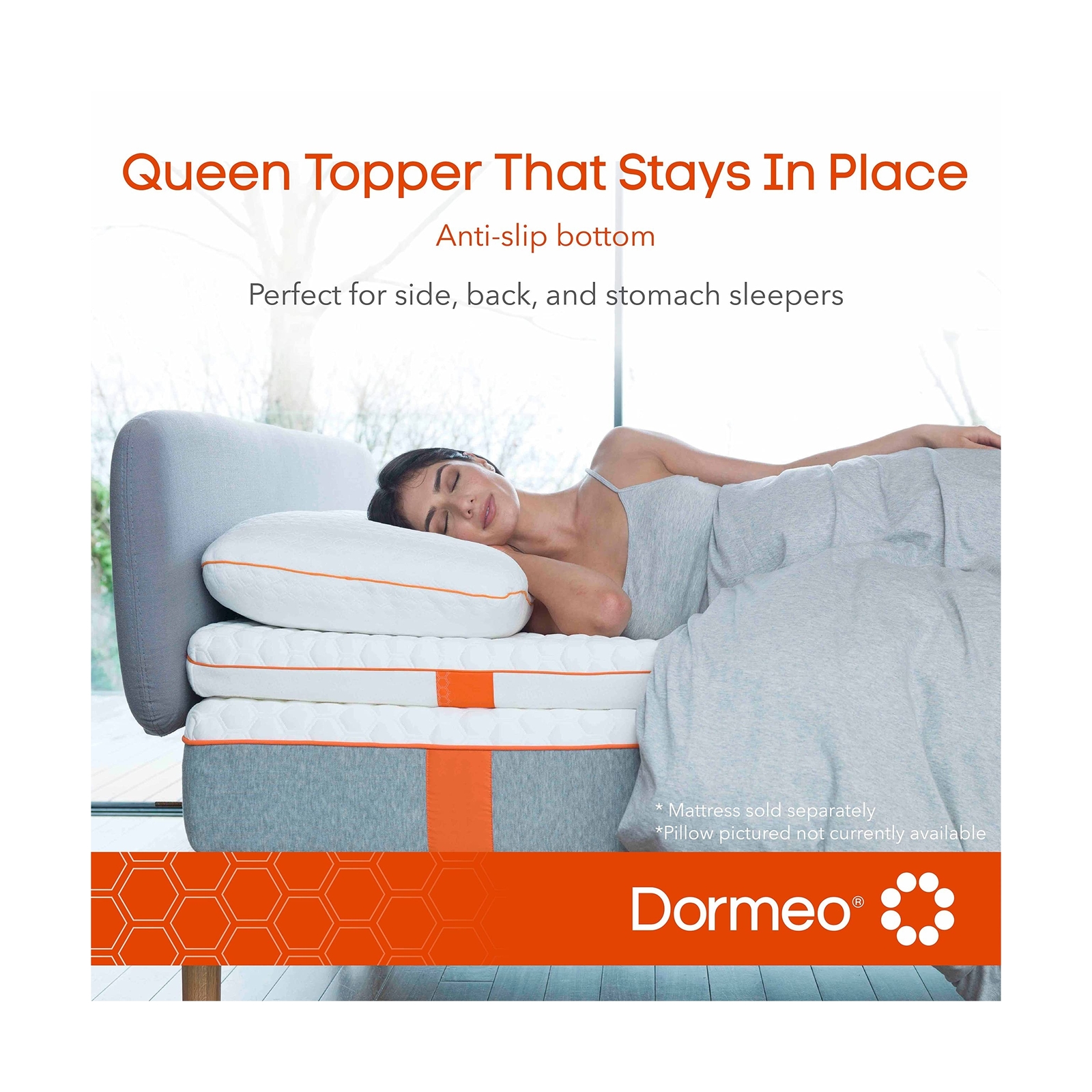 Dormeo Queen Mattress Topper - OctaspringⓇ Technology Premium Mattress ...