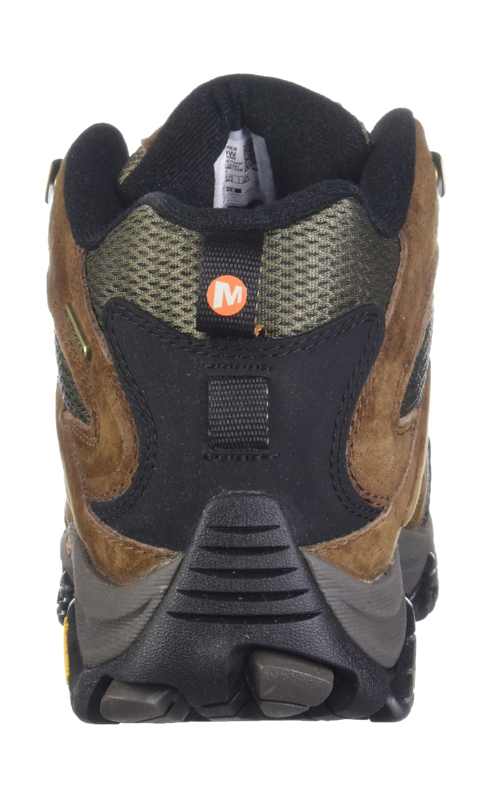 Merrell Moab 3 Mid Waterproof Hiking Boot Brown Leather Men’s Size 9.5 ...