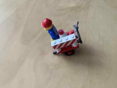 Lego 6606 - Legoland Stadt - Wagen mit Bauarbeiter - ohne Anleitung ...