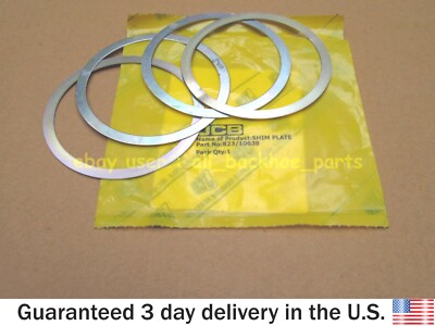JCB BACKHOE - GENUINE JCB SHIM, 82 X 71 X .5 MM, 4 PCS KIT (PART NO ...