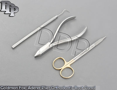 Dental Surgical Goldman Fox Aderer Plier Orthodontic Root Canal ...