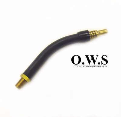 Euro Mig Welding Torch Lance Swan Neck MB14 Torch Neck M6 Tip Thread ...