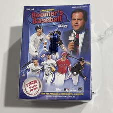 2024 Topps X Chris Berman Boomer's Baseball Checklist, Boxes