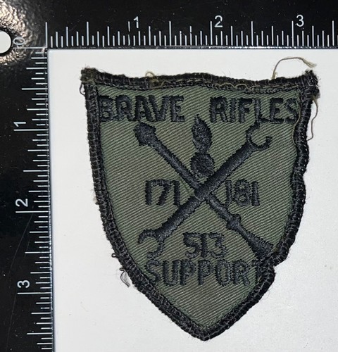 Cold War US Army 3rd Cav Regt Brave Rifles 171st 181st 513th Support ...