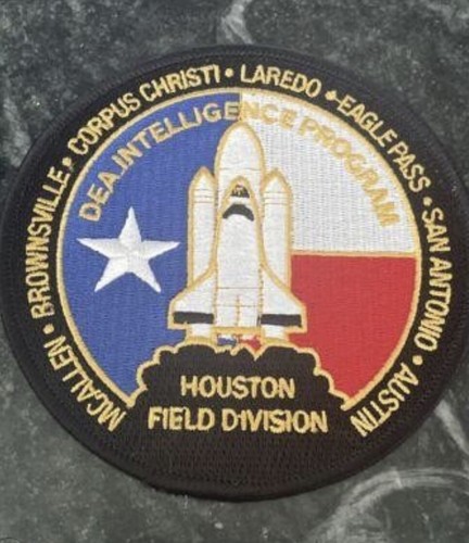 Obsolete HOUSTON TX TEXAS DRUG ENFORCEMENT DEA PATCH IRON ON 4 ...