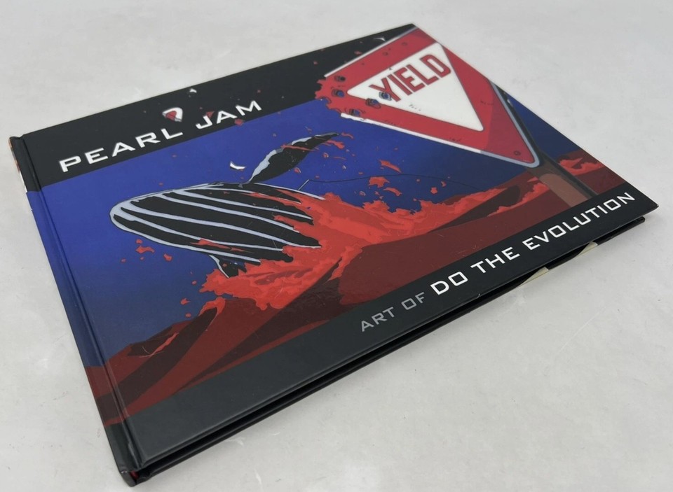 PEARL JAM DO THE EVOLUTION POSTER PLATE SIGNED TODD McFARLANE cd lp ...