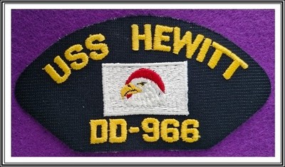 UNITED STATES navy USS Hewitt (DD-966) Spruance-class destroyer patch ...