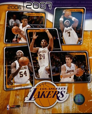 LOS ANGELES LAKERS 2006/2007 TEAM COMPOSITE 8X10 PHOTO Kobe Bryant | eBay