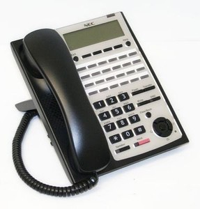 NEC 24-Button IP Phone IP4WW-24TIXH-C-TEL(BK),SL1100,with Ethernet Port ...