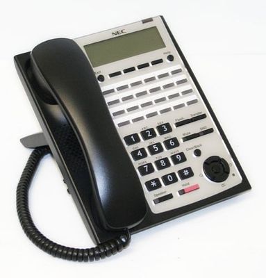 NEC SL1100 24-Button Phone IP4WW-24TXH-B-TEL (BK) | eBay Australia