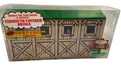 Thomas & Friends Wooden Railway Tidmouth Covered Bridge NIB Rare! Tank ...