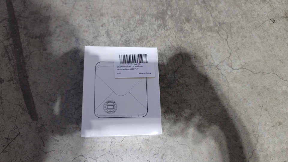 New - Colorwing Inkless Pocket Printer M02S Mini Thermal Printer(Purple ...