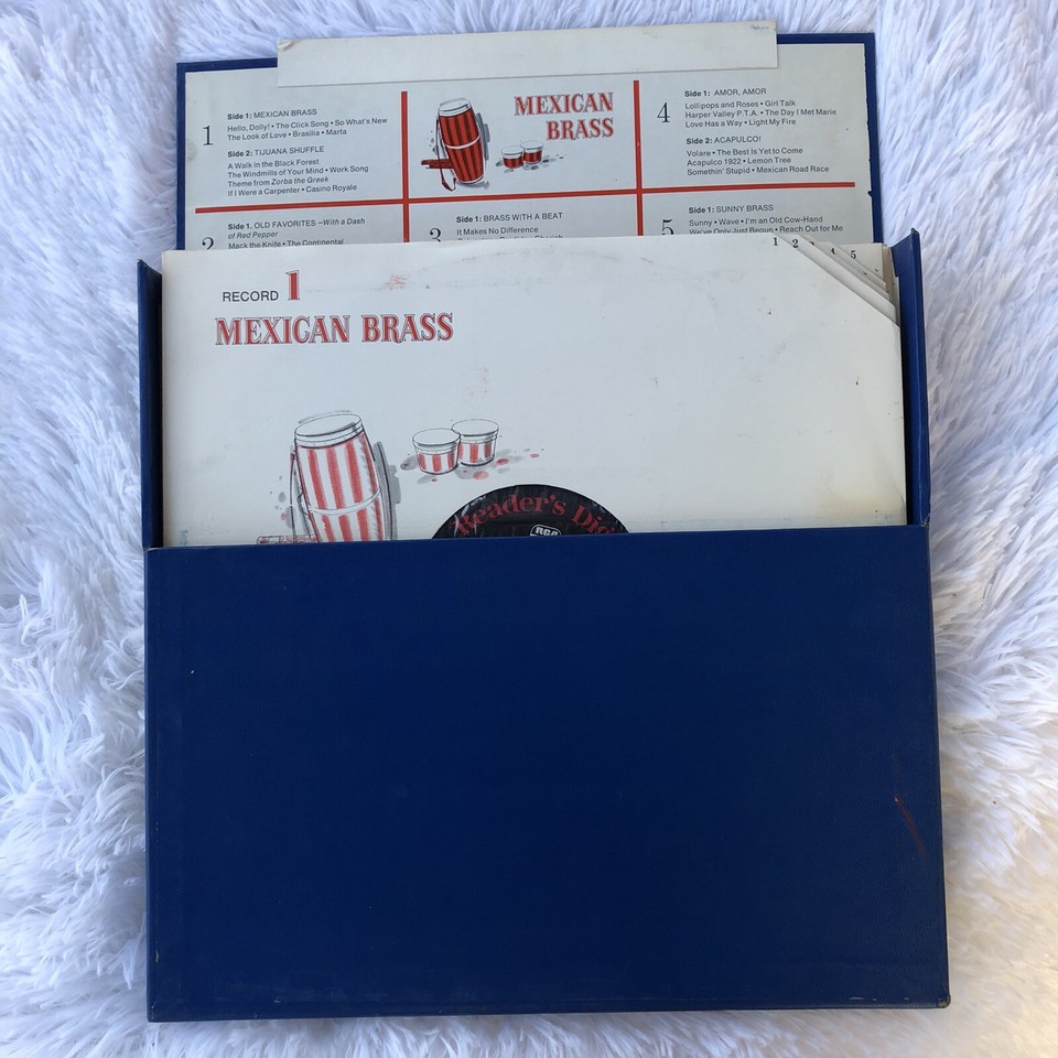 Mexican Brass Record Vinyl Lp Set Readers Digest Box Set MCM | eBay