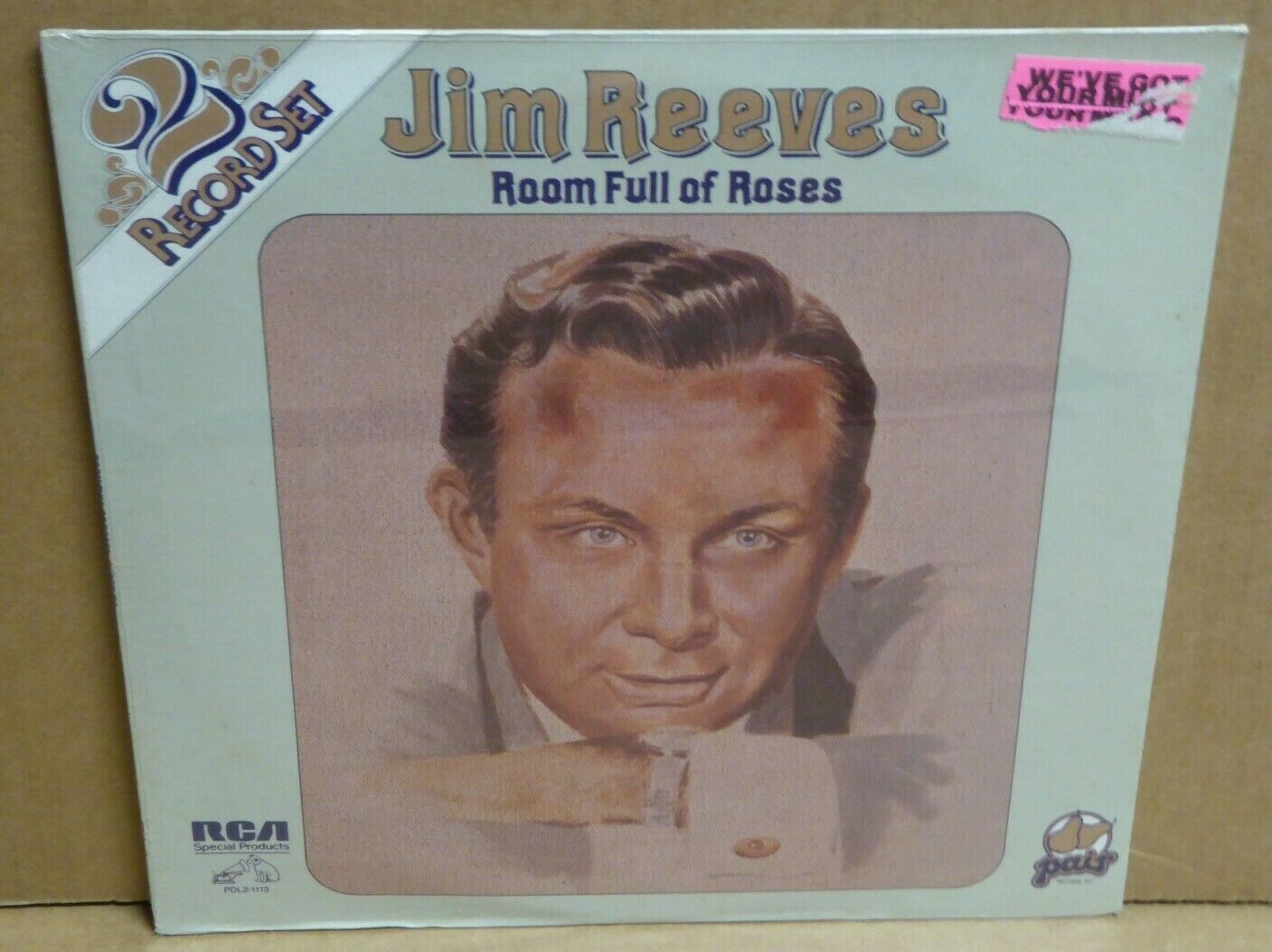 Jim Reeves Room Full Of Roses SEALED 2 LP vinyl records RCA PAIR NEW | eBay