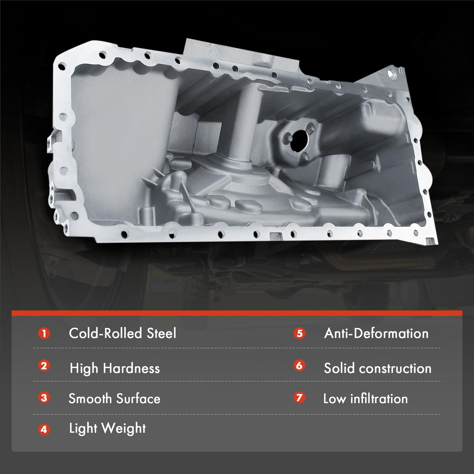 Engine Oil Sump Pan for BMW X5 E70 X6 E71 E72 11-14 xDrive 35 i 3.0 ...