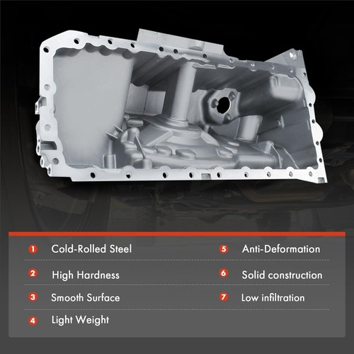 Engine Oil Sump Pan for BMW X5 E70 X6 E71 E72 11-14 xDrive 35 i 3.0 ...