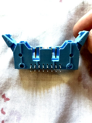 T&B 16 pin, male 90 deg socket pcb soldered Right Connector | eBay
