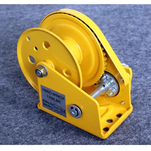1200lb Hand Crank Two-way Self-locking Manual Winch Household Small ...