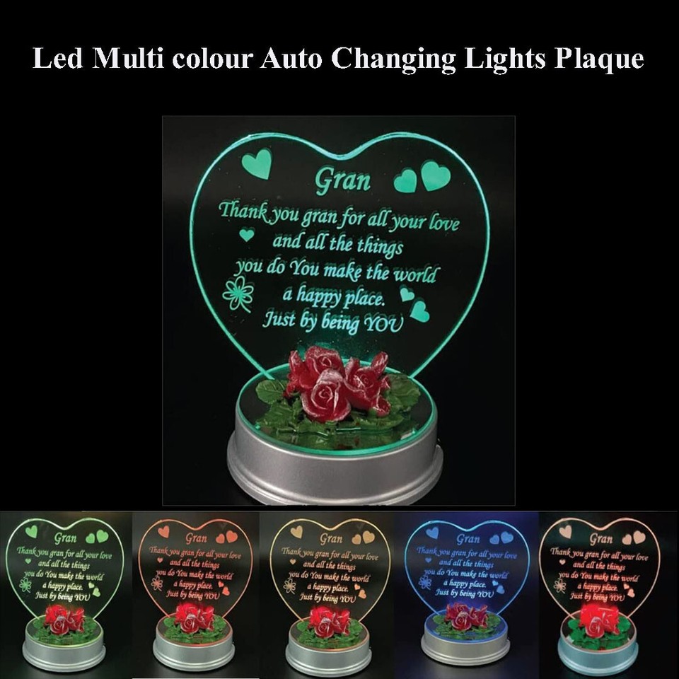 Gifts Ideas for Birthday Anniversary Christmas Xmas LED Heart Present ...