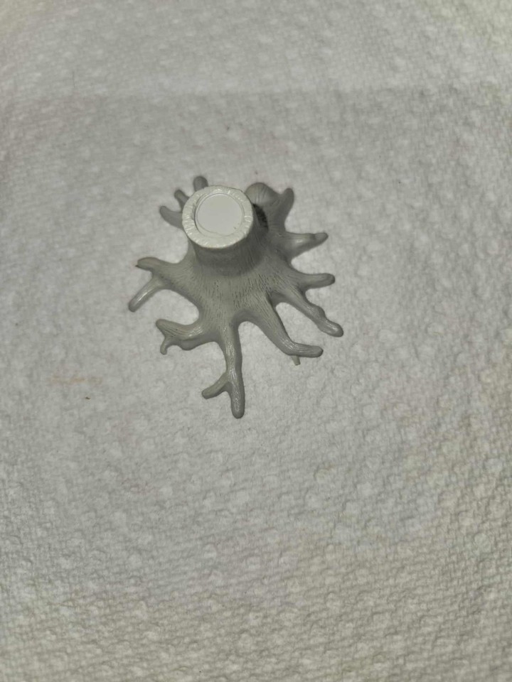 VINTAGE MARX REVOLUTIONARY WAR GRAY DEAD TREE, STUMPS, ROCKS, 2 ROCK ...