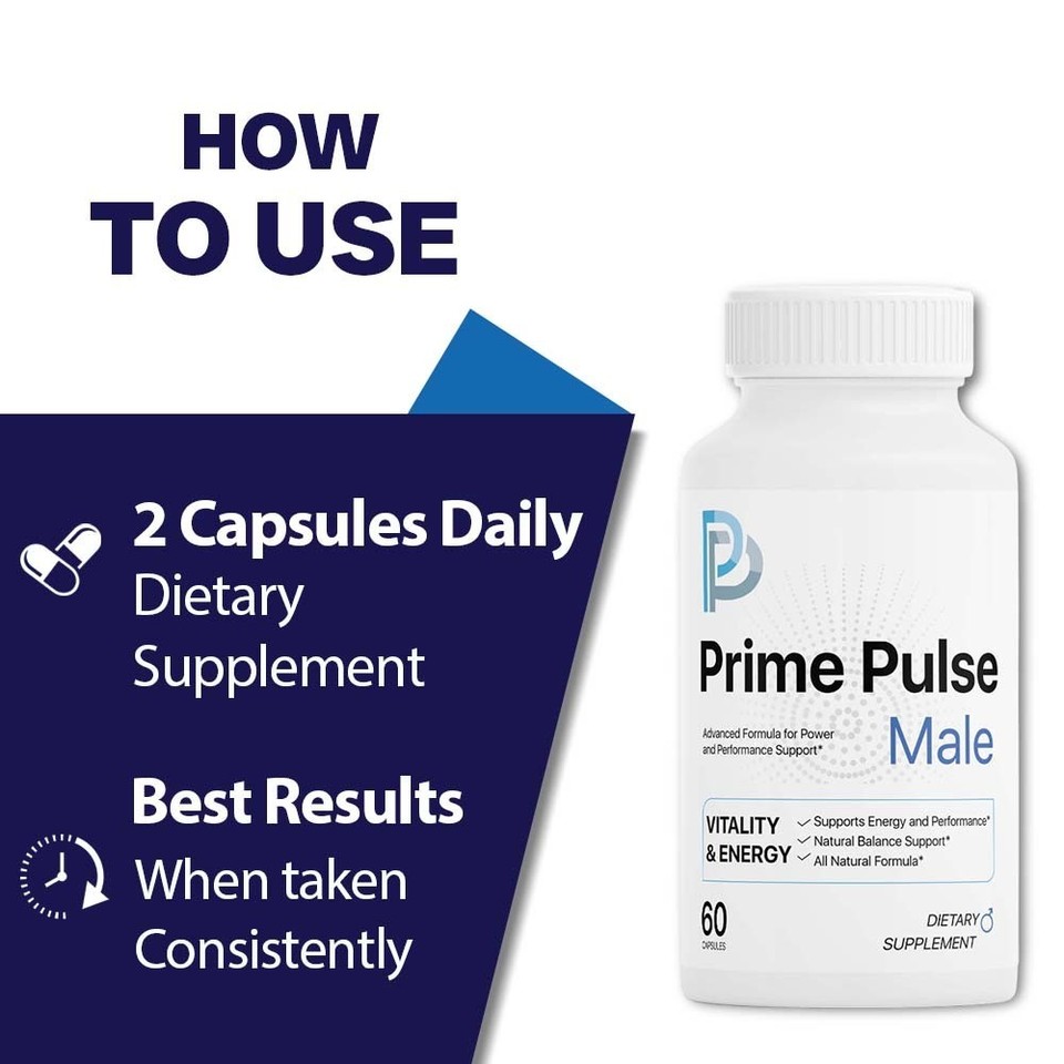 Prime Pulse Male Enhancement Supplement for ED, Prime Pulse Male Pills ...