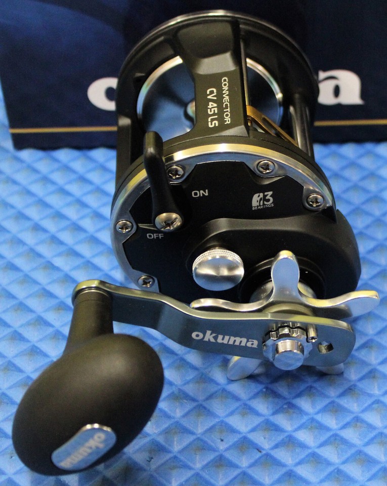 Okuma Convector High Speed Level Wind Trolling Reel CV-LS CHOOSE YOUR ...