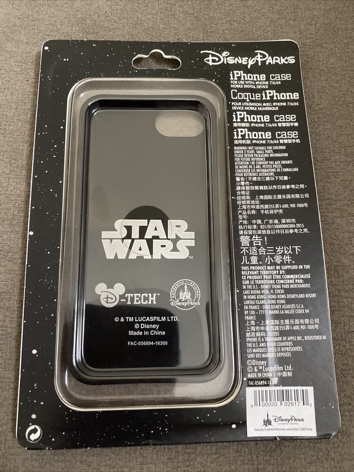 Disney Parks D-Tech - R2D2 - NEW - STAR WARS iPhone 7/6S CASE | eBay