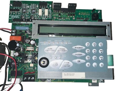 GAMEWELL FCI 7100 FIRE ALARM CONTROL PANEL Circuit Board & Transformer ...