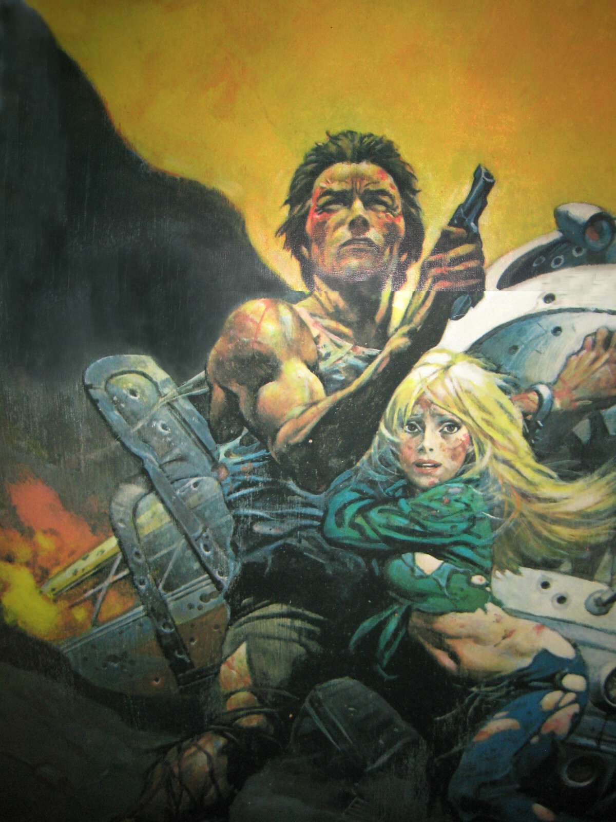 Frank Frazetta's "The Gauntlet" Movie Poster Print (with no type) Clint ...