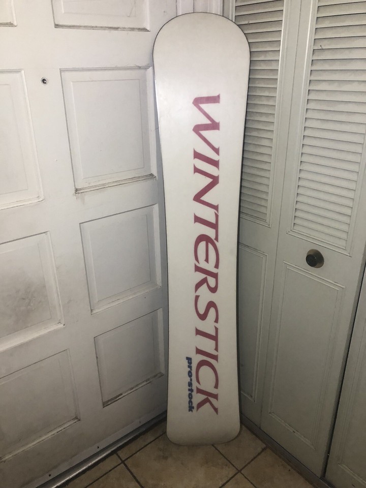 Super Rare WinterStick Vintage pro-stock Designed By Ox Snowboard | eBay