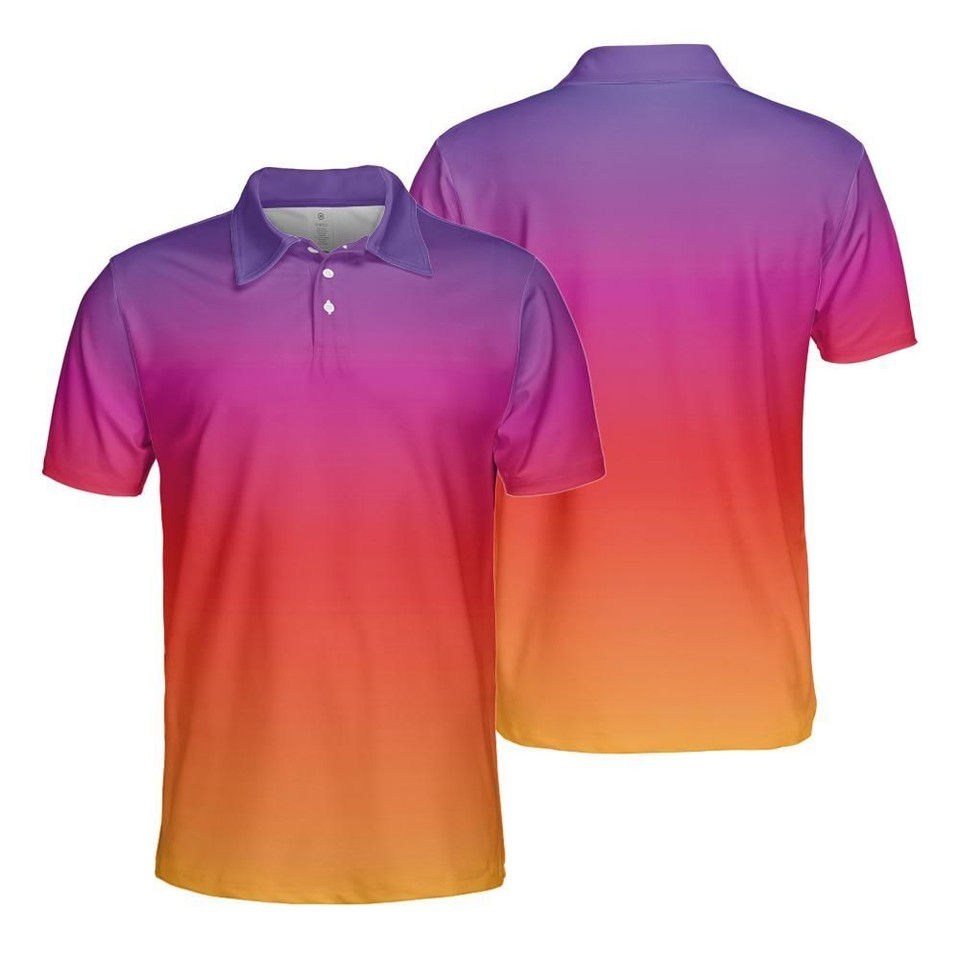 Beach Sunset Polo Shirt | eBay